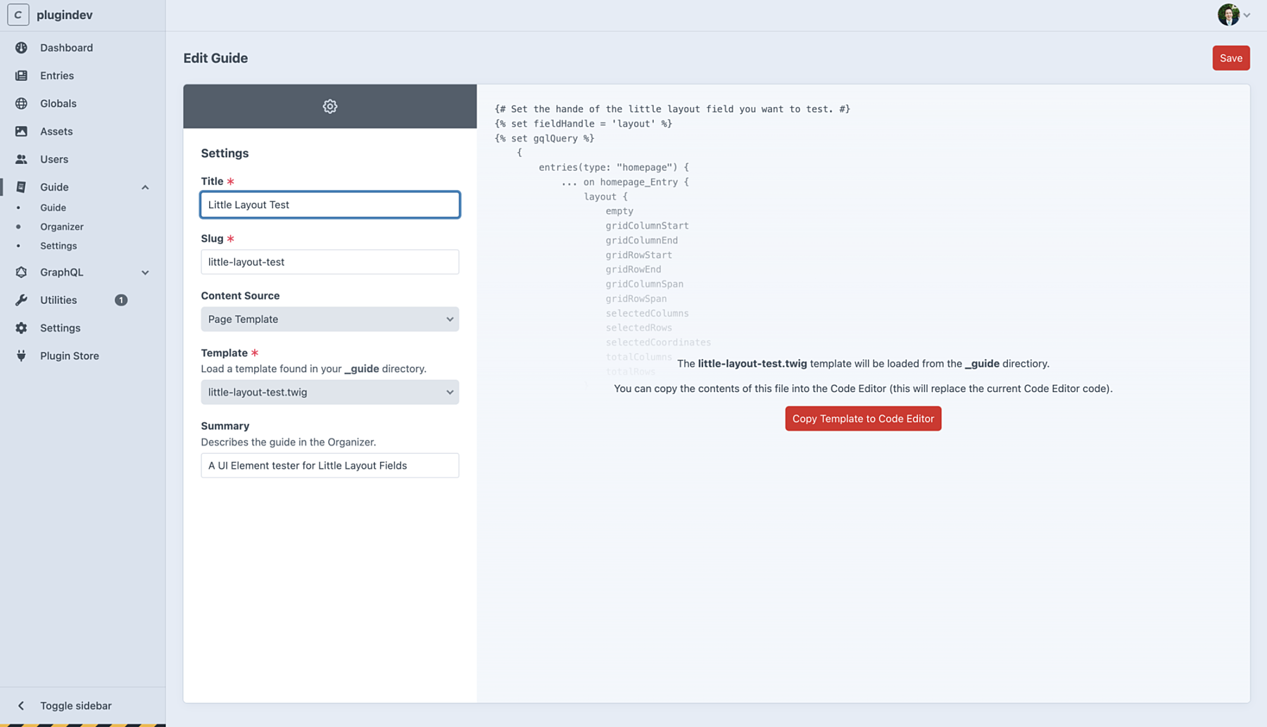 Will Browar | Testing Craft CMS Fields with Guide UI Elements