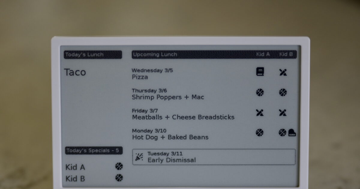 Will Browar | TRMNL + Craft CMS: Screenshot